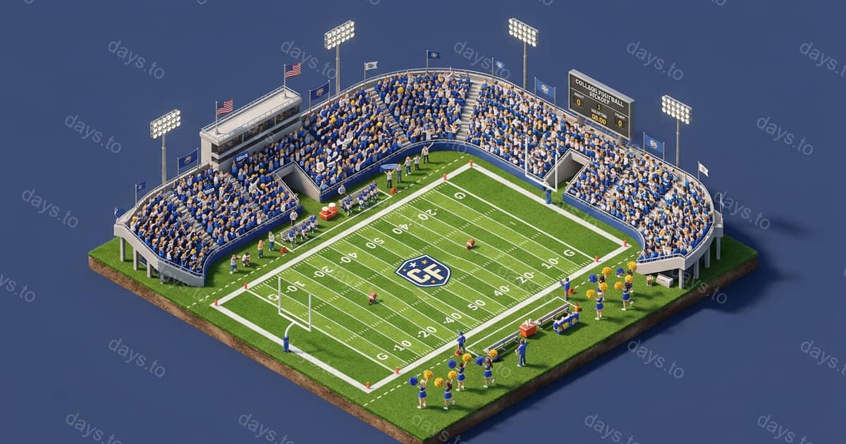 How Many Days until College Football Kickoff 2026? | Countdown