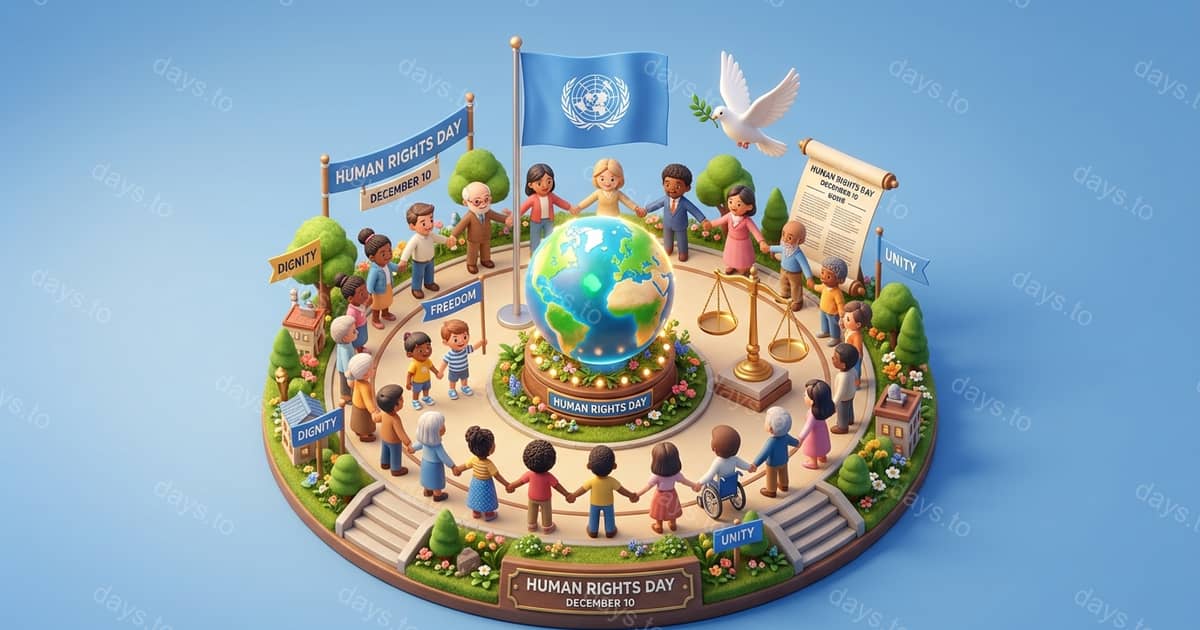 How Many Days until Human Rights Day 2027? | Countdown