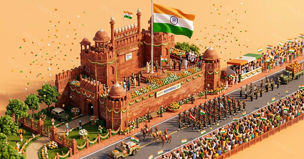 When is Independence Day (India) 2026? Date & Countdown | Days.To