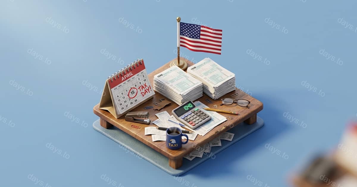 How Many Days until US Tax Day? | Countdown
